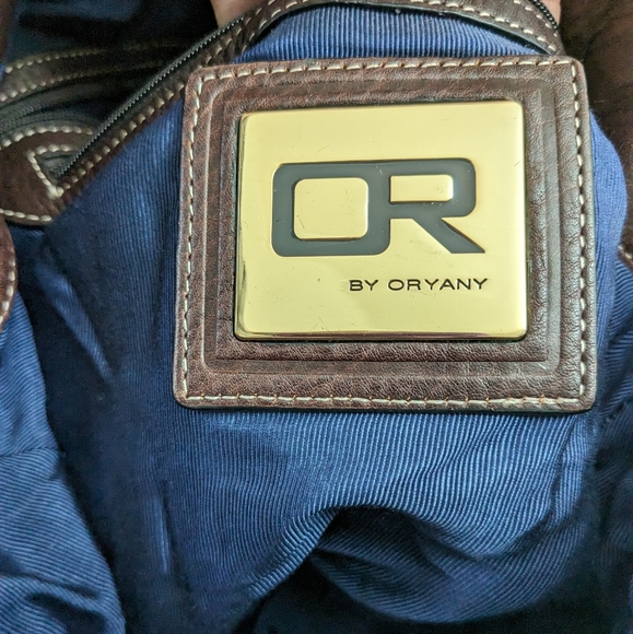 orYANY | Bags | Oryany Gwen Chocolate Brown Distressed Leather Multiple ...